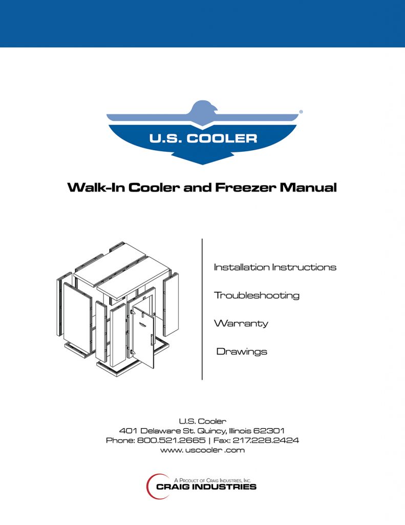Installation Guide | U.S. Cooler Walk-ins